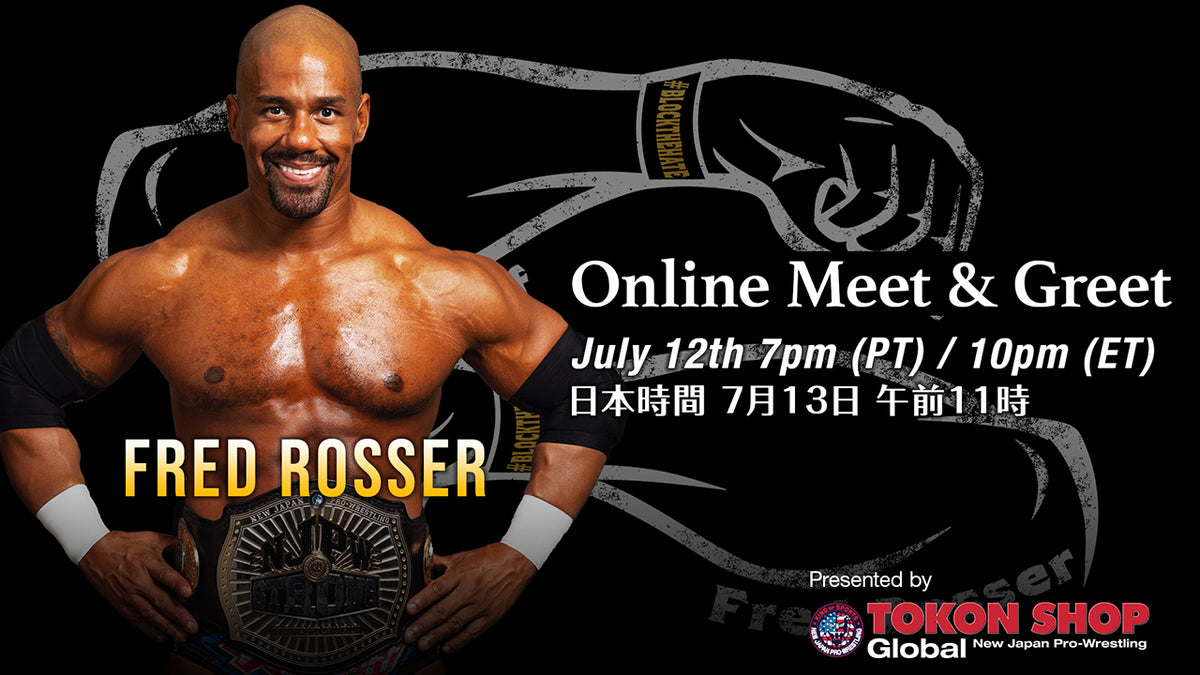 Fred Rosser Meet & Greet – TOKON SHOP Global - New Japan Pro-Wrestling ...