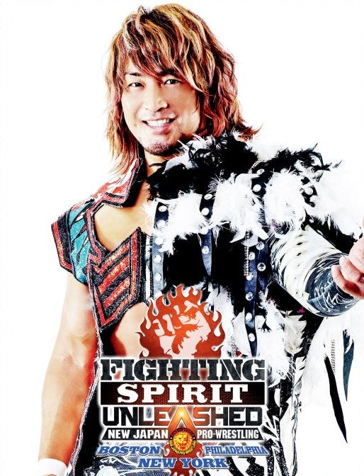 Autographed Hiroshi Tanahashi Portrait 2019 09 (Fighting Spirit Unleas ...