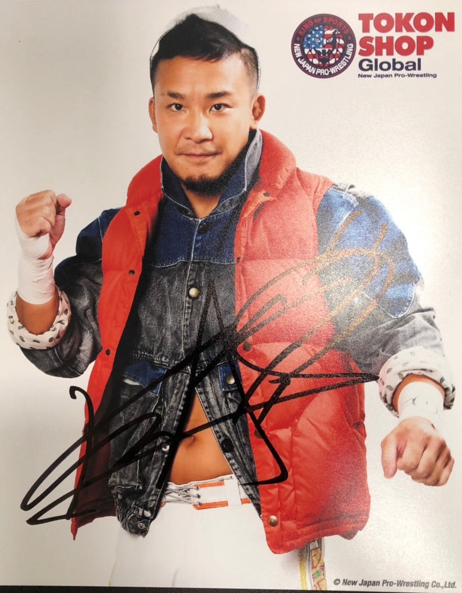 Autographed KUSHIDA Portrait 2022 08 TSG Fist Pose – TOKON SHOP Global ...