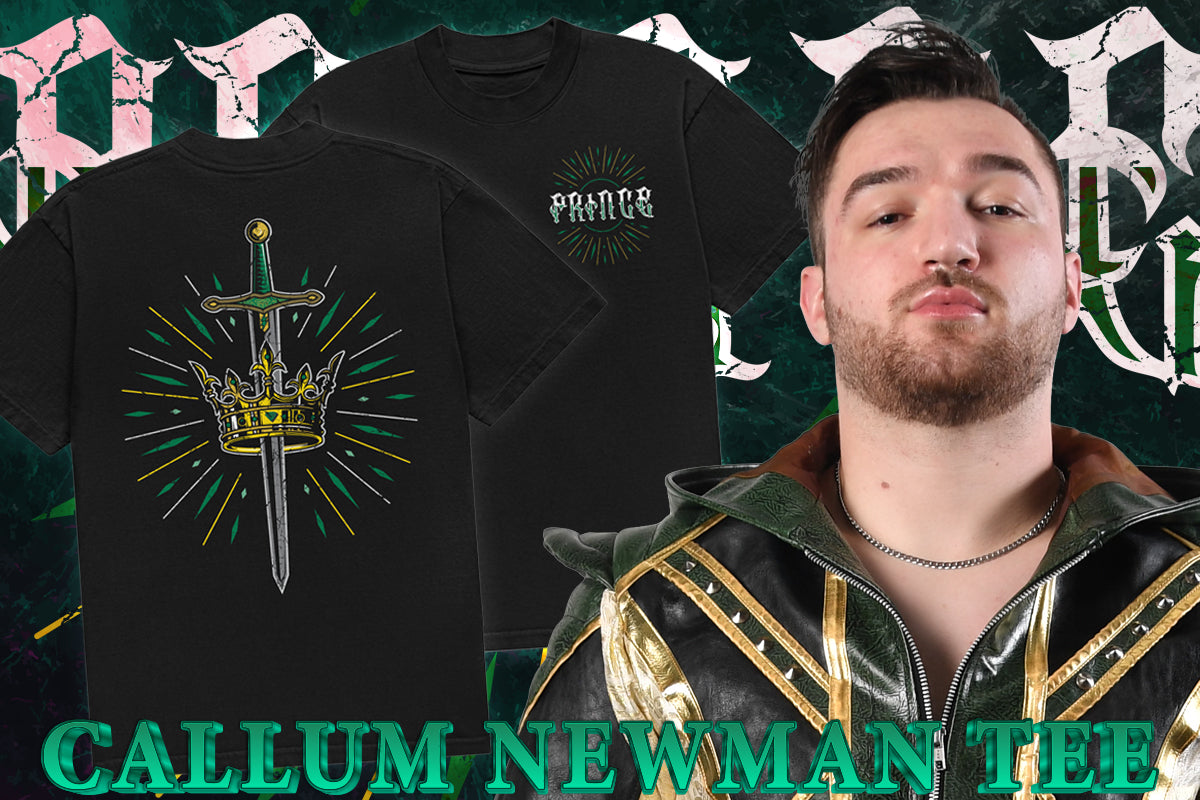Callum Newman - PRINCE T-shirt – TOKON SHOP Global - New Japan Pro ...