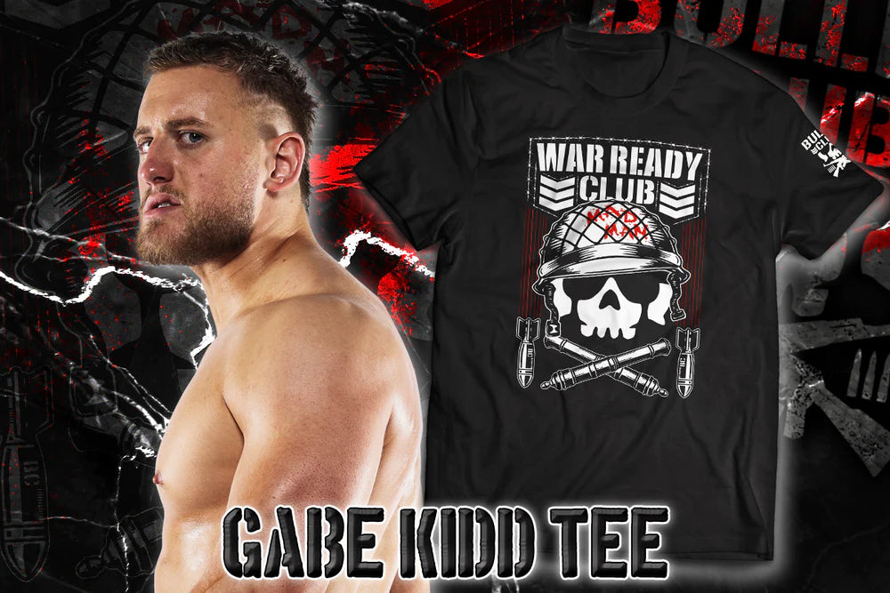 Gabe Kidd - War Ready T-Shirt – TOKON SHOP Global - New Japan Pro ...