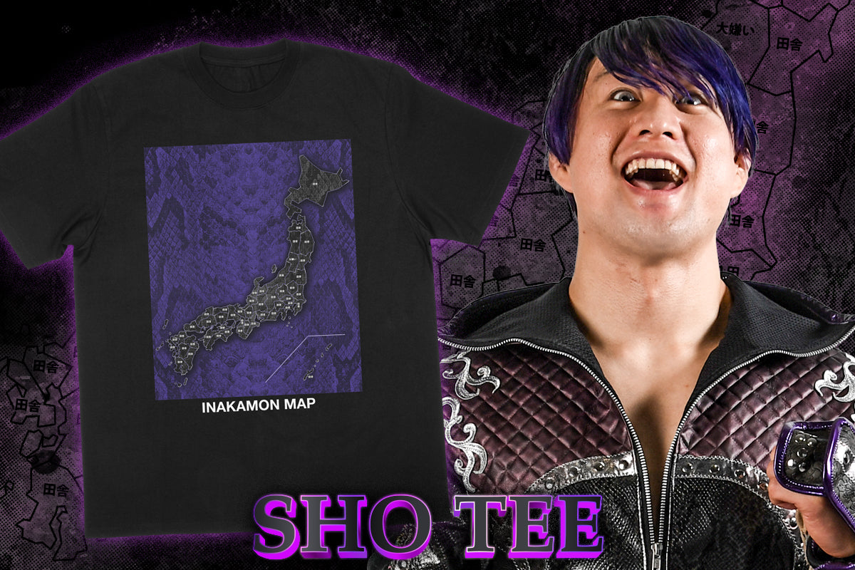 SHO - Hick Map T-Shirt – TOKON SHOP Global - New Japan Pro-Wrestling of ...