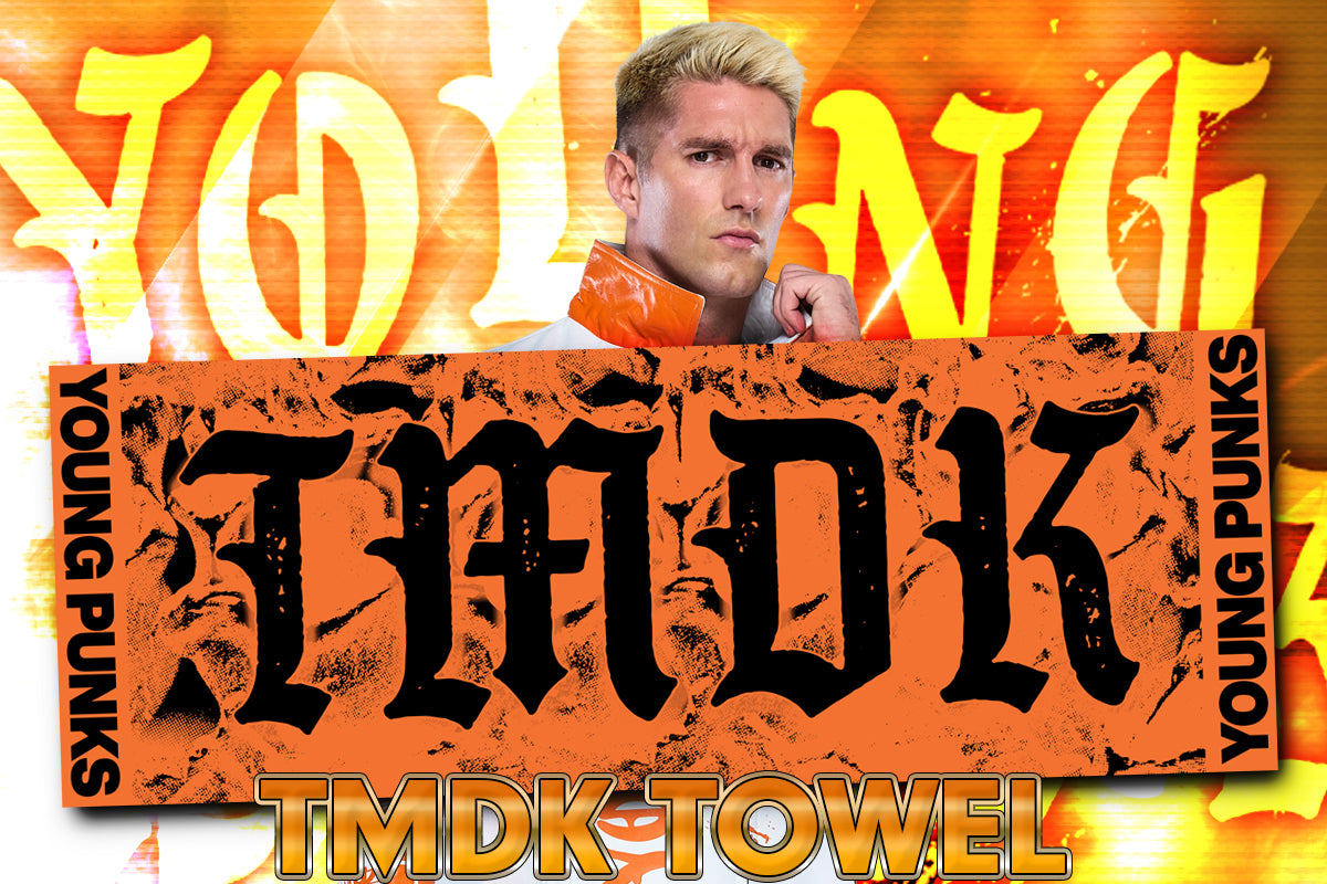 TMDK "YOUNG PUNKS" Sports Towel (2025, Orange x Black) – TOKON SHOP ...