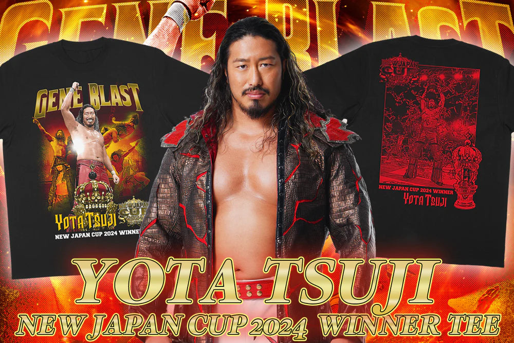 Yota Tsuji - New Japan Cup 2024 Winner T-Shirt – TOKON SHOP Global - New Japan Pro-Wrestling of ...