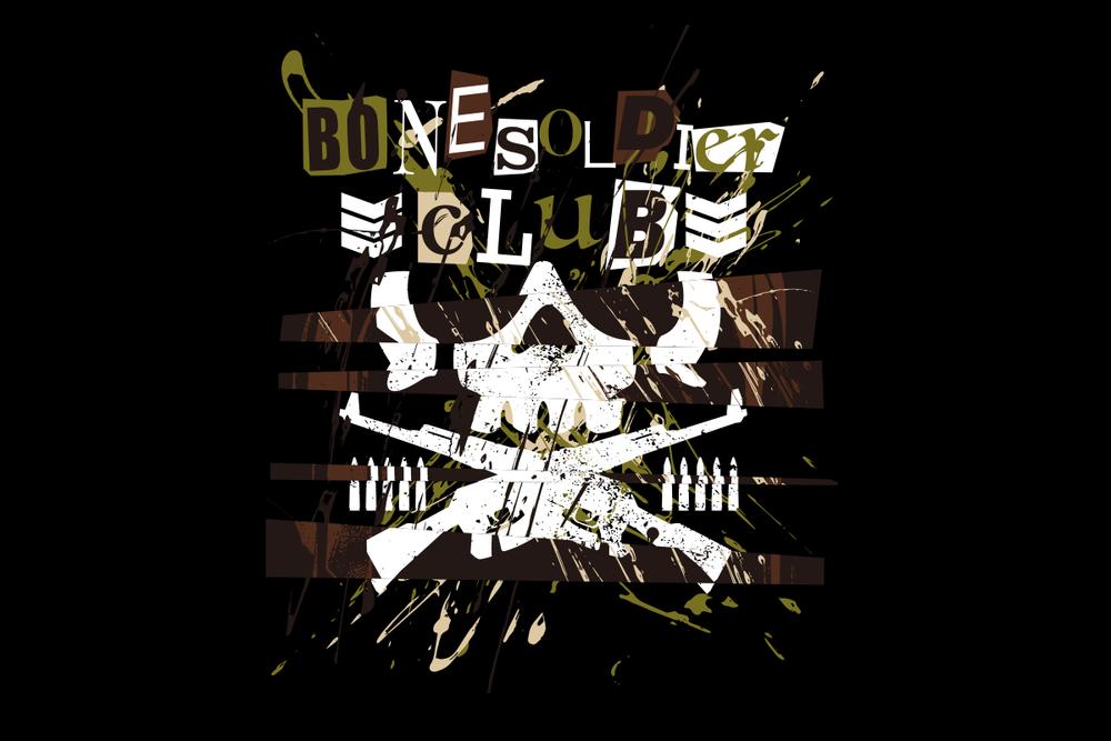 Bullet Club Bone Soldier Logo Bullet Club Etsy Canada