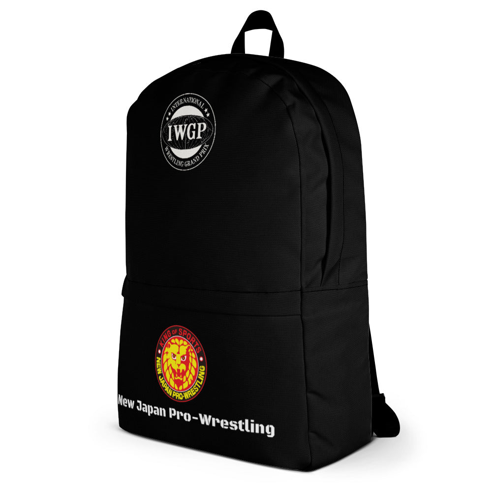 NJPW Backpack (Black) – TOKON SHOP Global - New Japan Pro-Wrestling of ...