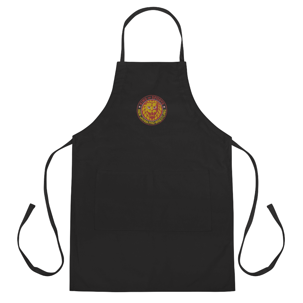Lion Mark Embroidered Apron – TOKON SHOP Global - New Japan Pro ...